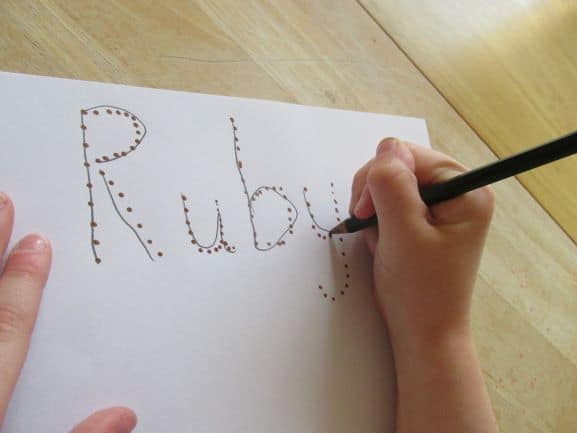  How To Teach Your Child To Write Their Name The Full Guide Early 