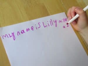 Child Writing Name Backwards – Here’s What To Do – Early Impact Learning